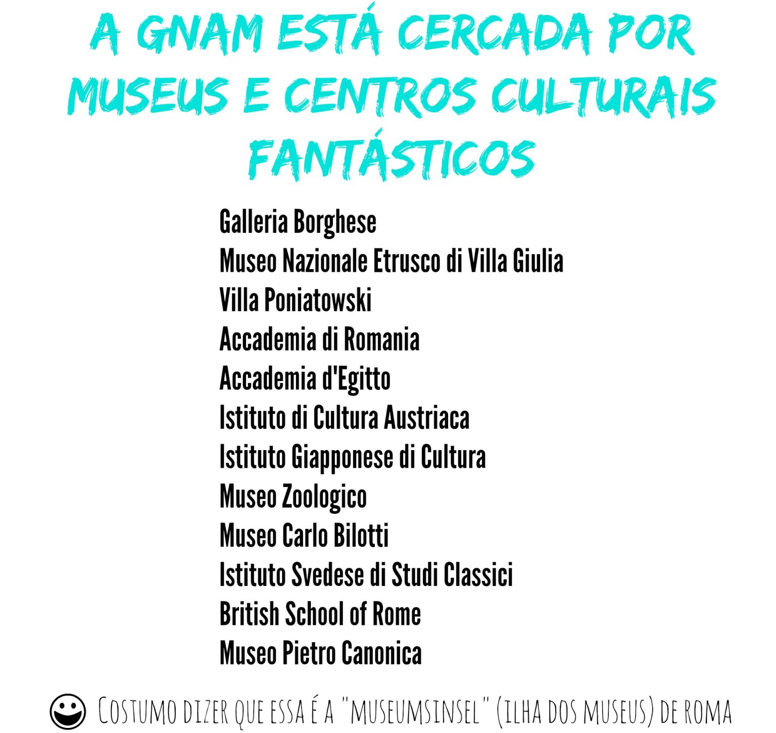 GNAM, a Galeria Nacional de Arte Moderna de Roma - Roma Pra Você