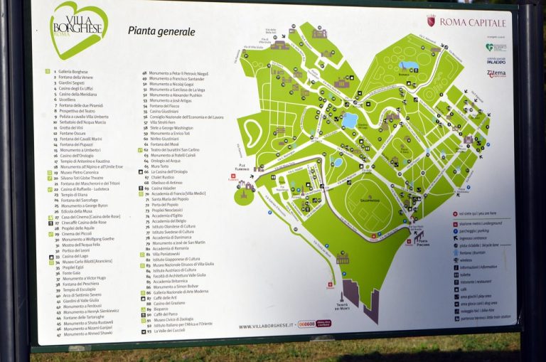 Villa Borghese: o mais famoso parque verde de Roma - Roma Pra Você